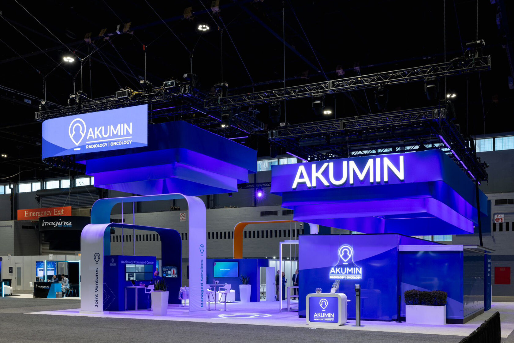 AKUMIN RSNA 2024 BOOTH DESIGN