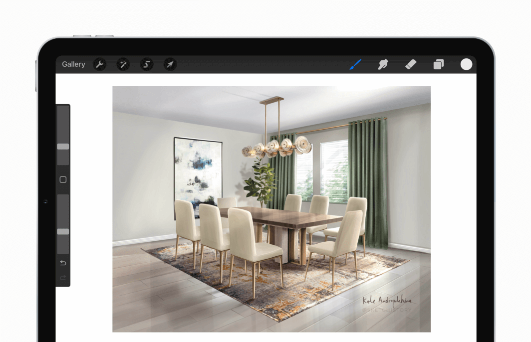 From idea to sketch: Procreate for design projects