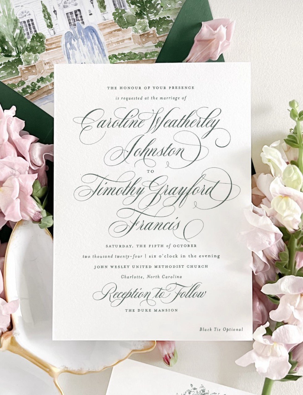 Mozart Font | Spencerian Script - Blessed Print