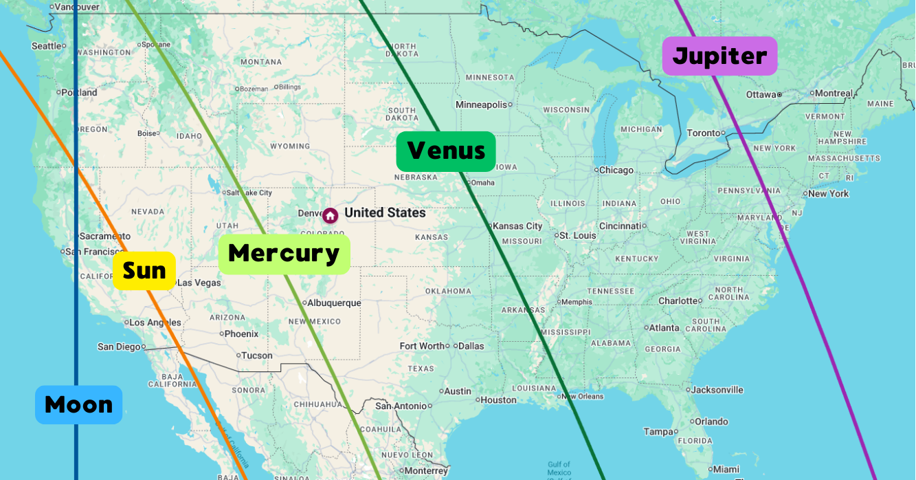 Best Place to Live by Astrocartography 🌍 | Find Your Ideal City