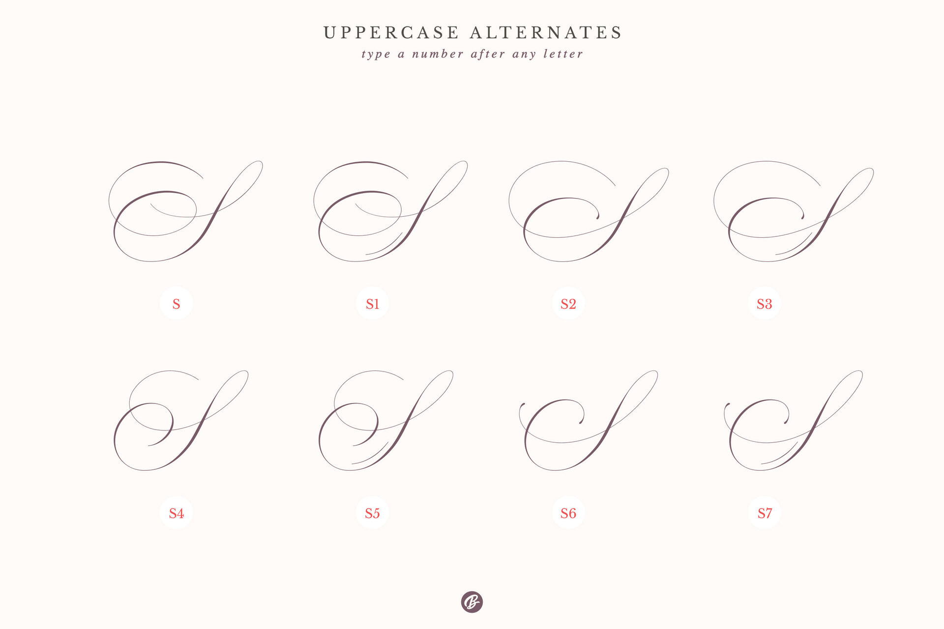 Juliette Font | Romantic wedding script by Blessed Print