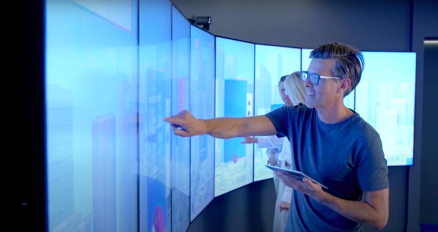 Video Wall Touch 55" Display DISPLAX TILE