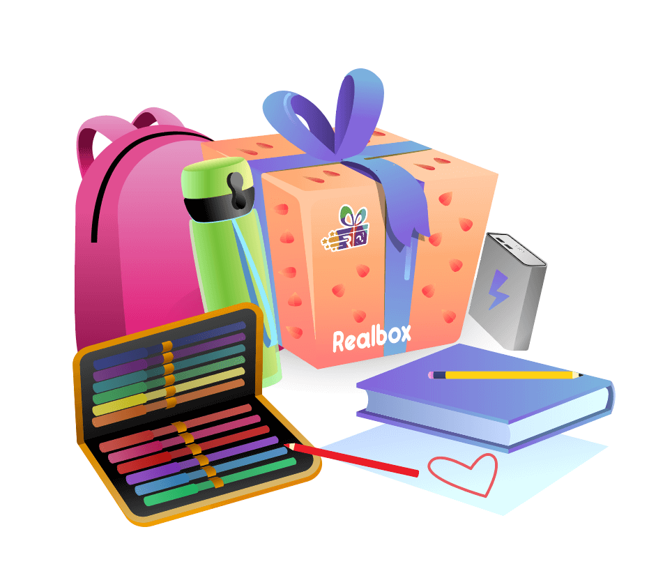 School Box (Школьный бокс), Набор для Школы и Учебы, Сюрприз Бокс для ...