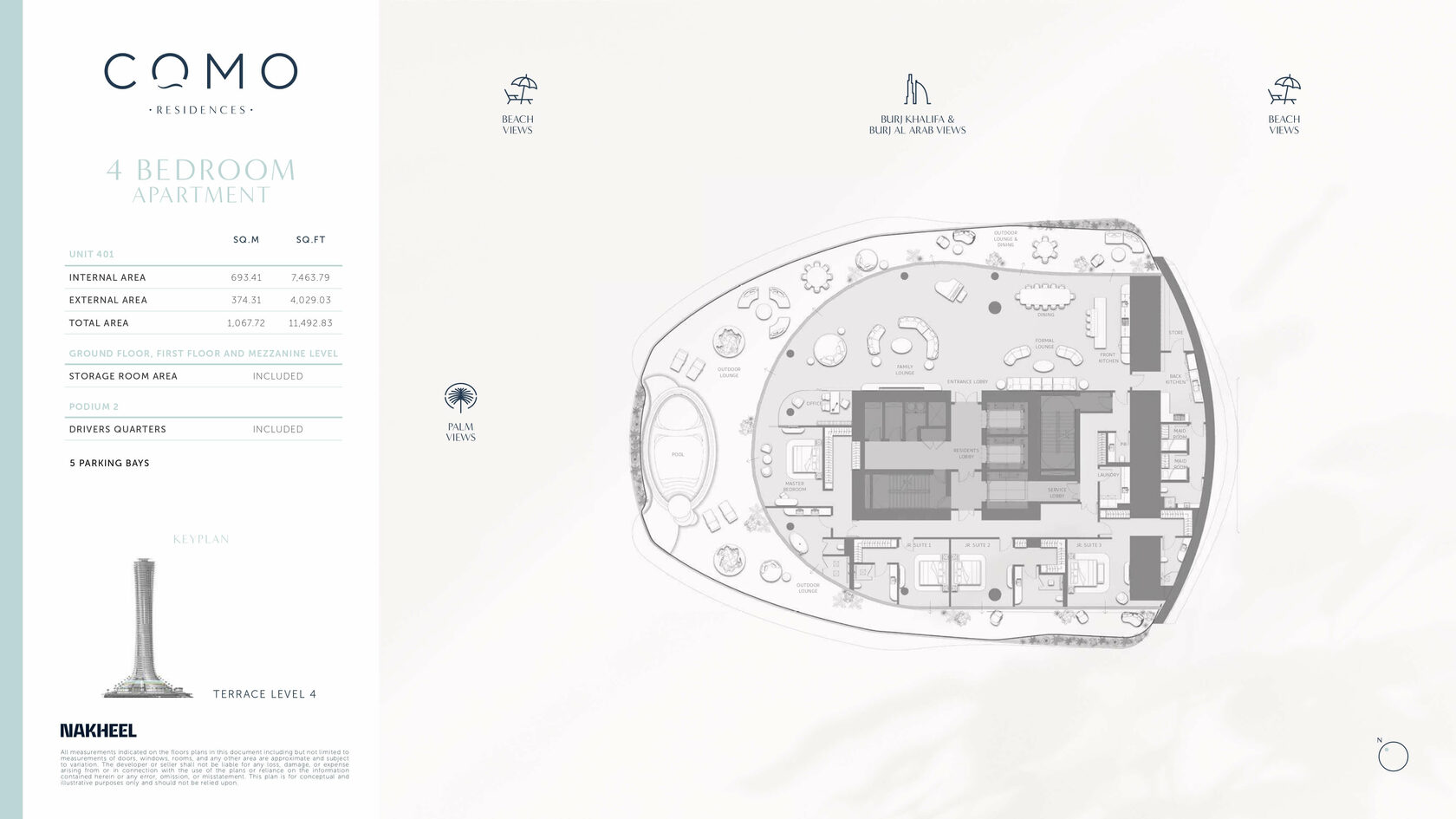Luxury Living at Como Residences, Palm Jumeirah | Apartments ...