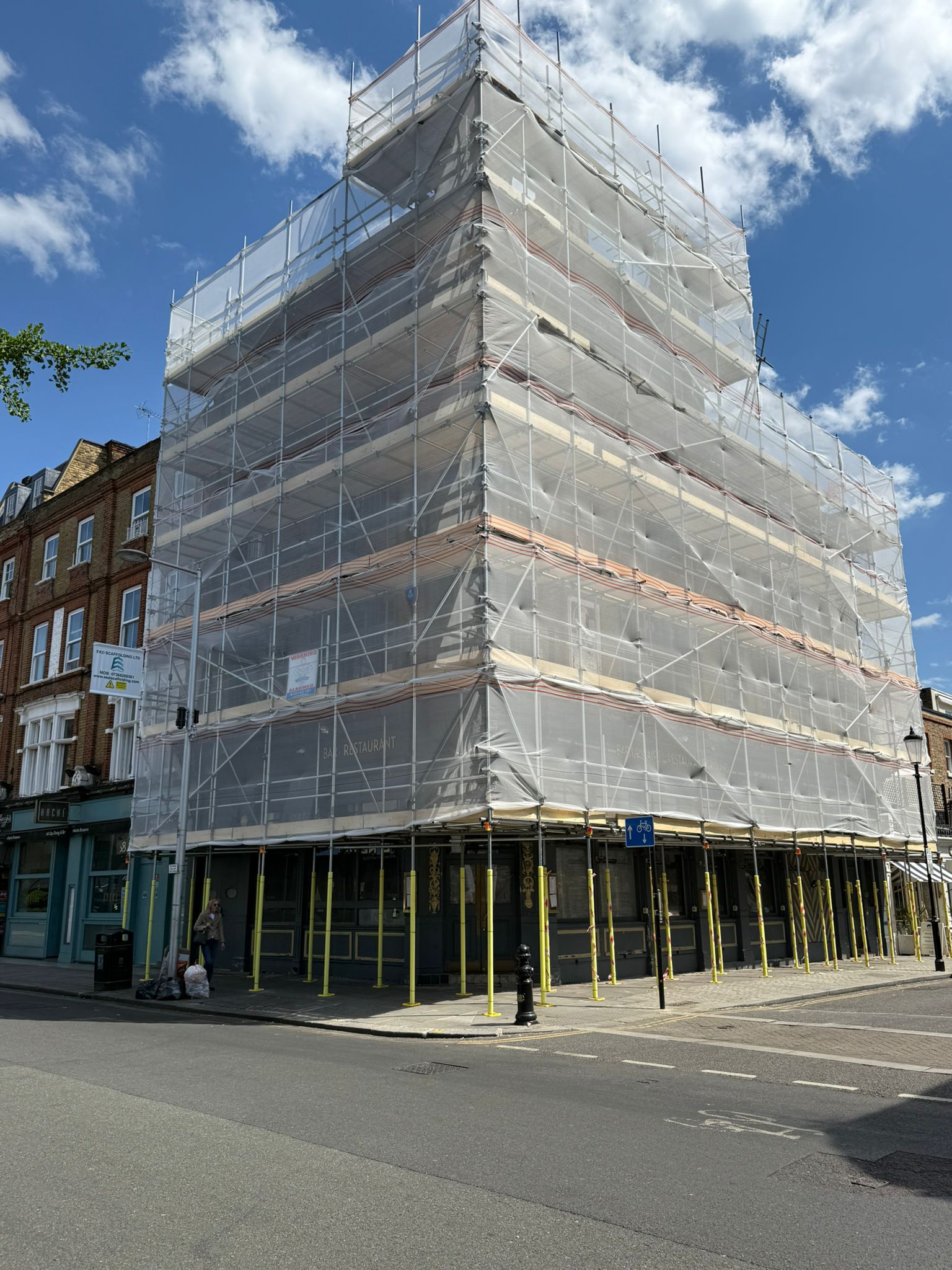 Construction Scaffolding Services in London | EKD Scaffolding Ltd