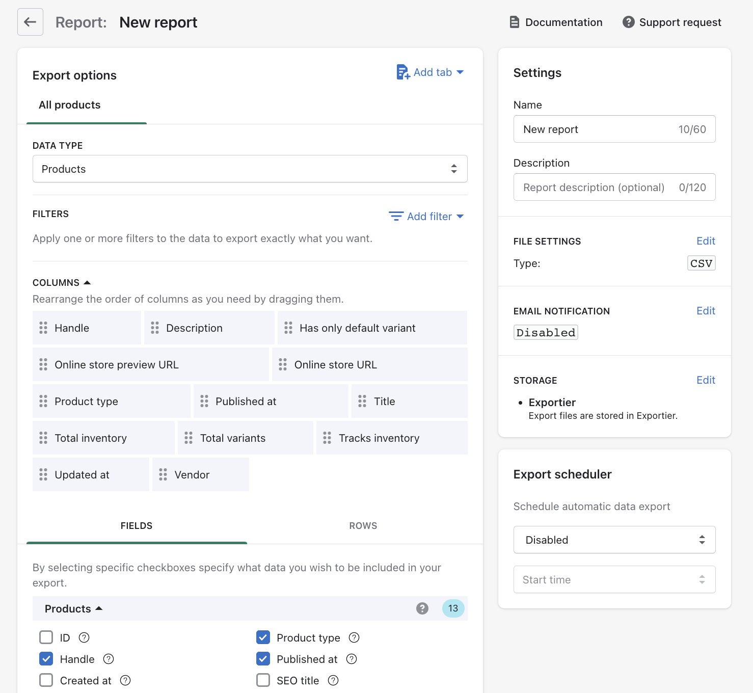 Shopify Data Export How To Export Any Shopify Data To Csvexcel 