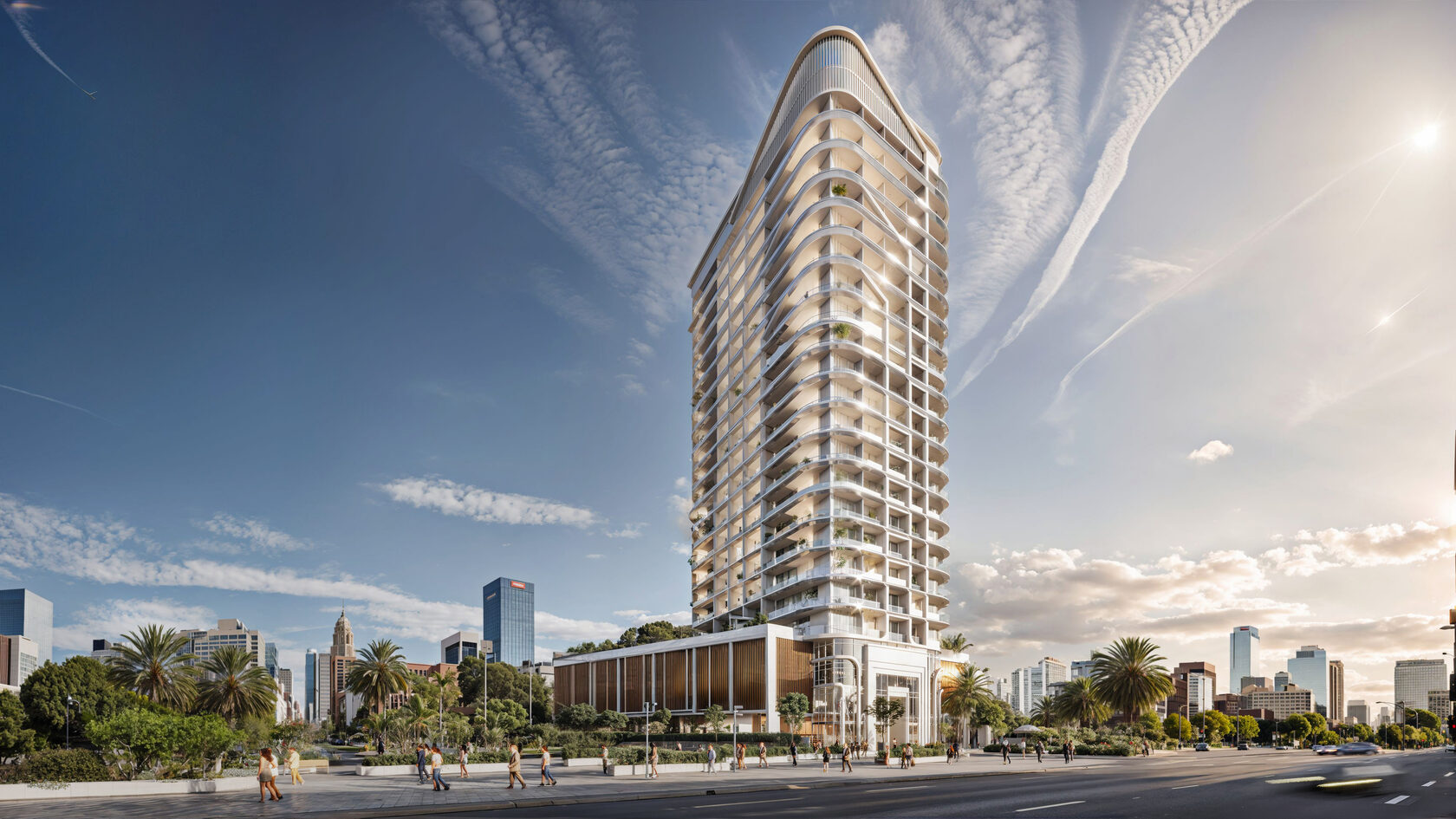 Luxurious Tower Visualization