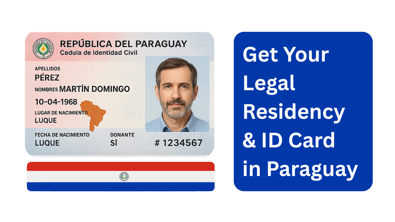 Get Your Legal Residency & ID Card in Paraguay