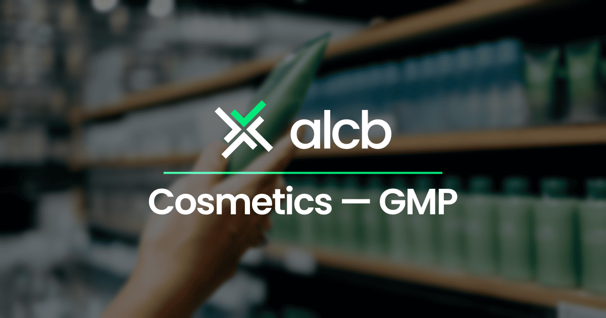 ISO 22716:2007 — Cosmetics Good Manufacturing Practices