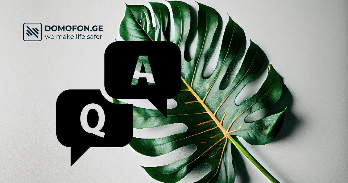 Questions and answers domofon Georgia - Domofon.ge - installation of ...