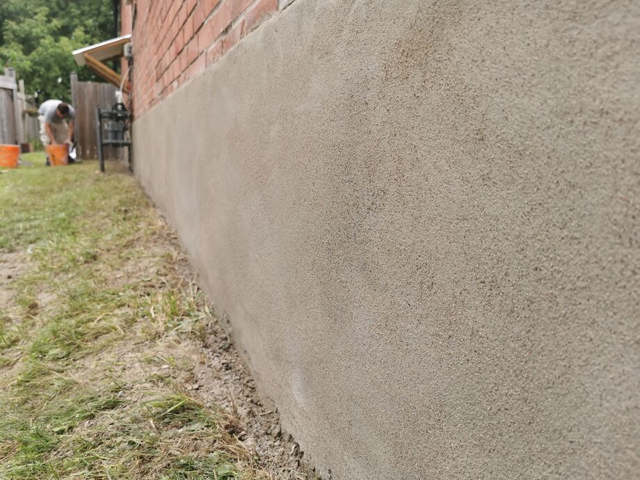 Parging Foundation Wall Waterproofing