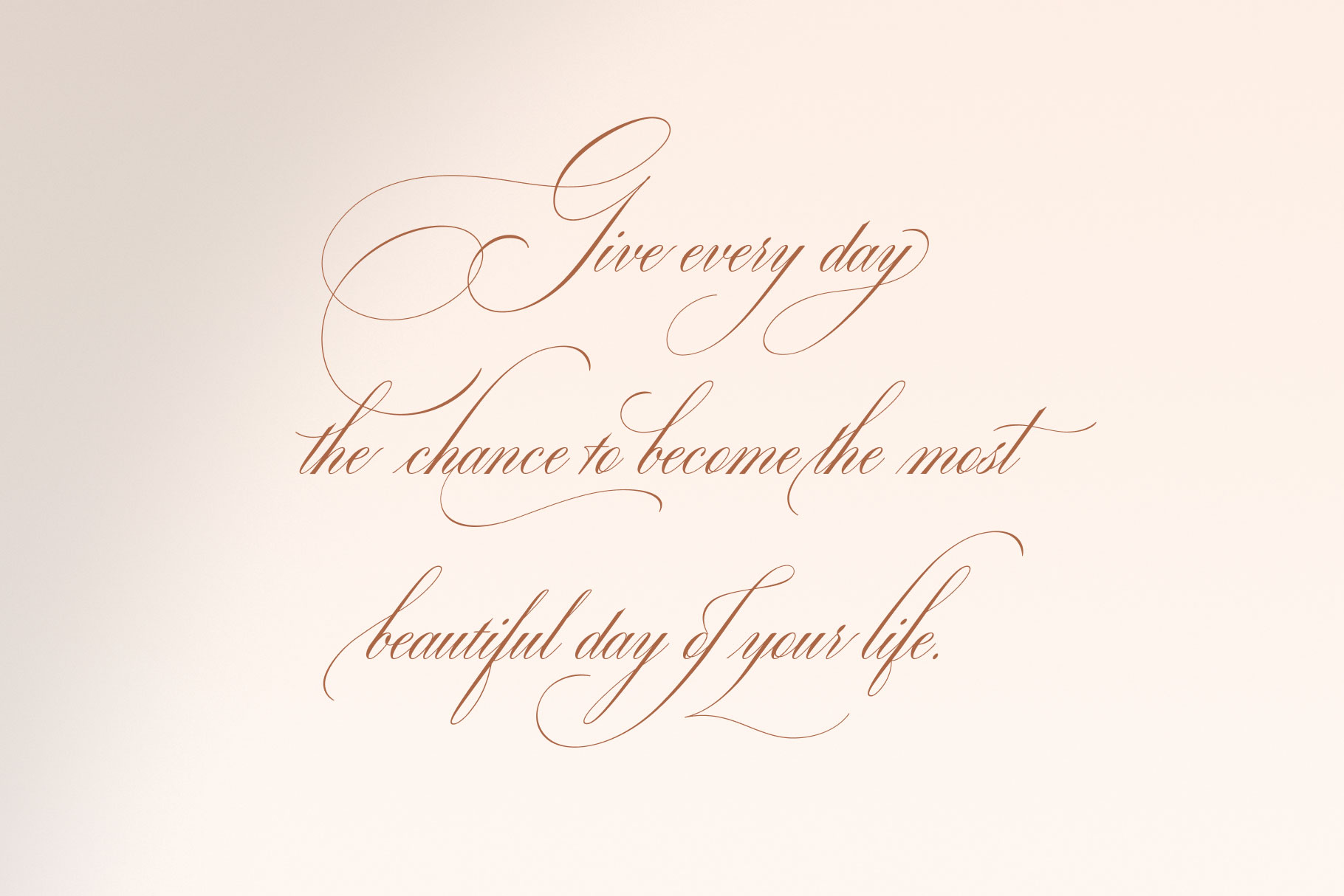 Ecatherina Font | Spencerian scripts - Blessed Print