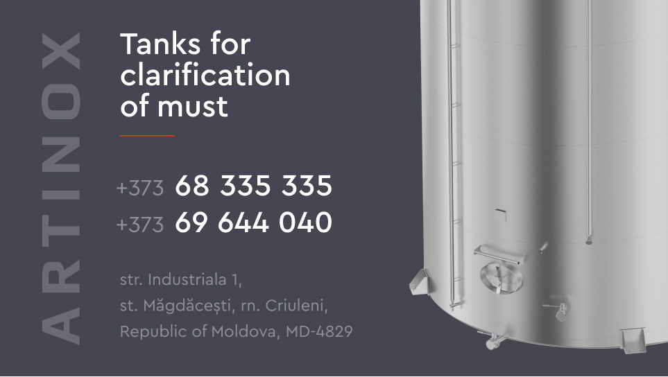 Tanks for clarification of wine | ARTINOX™