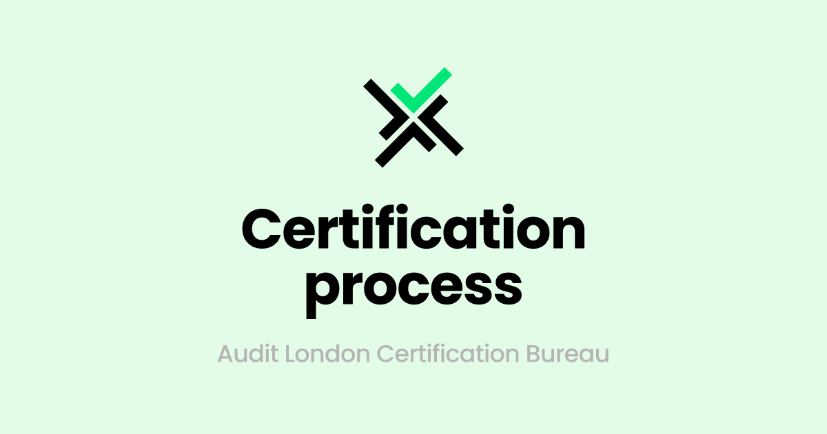 Certification process