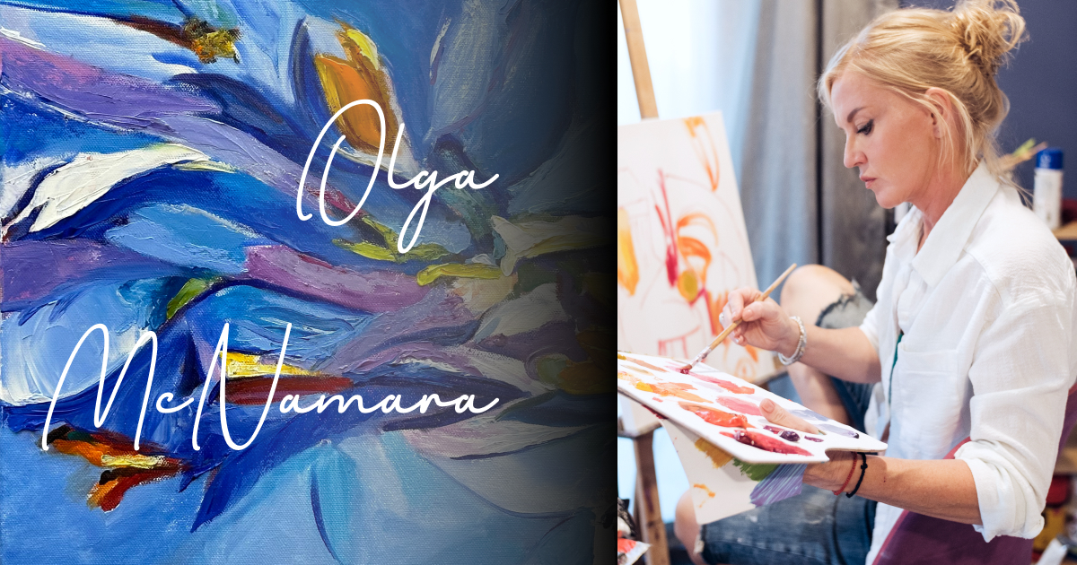 Olga McNamara Art | Abstract Expressionist Paintings for Sale