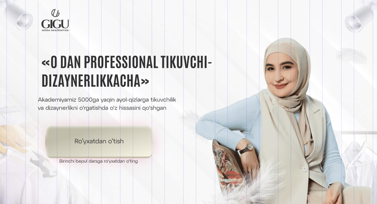 Tikuvchilik va dizaynerlikda dastlabki 1000$