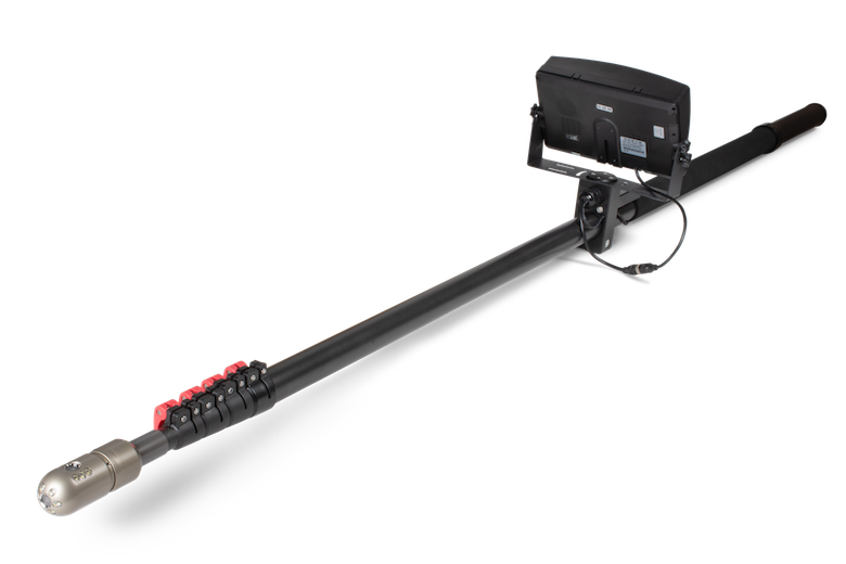 Inspection Pole Camera COBRA with Dual View HD Camera Head
