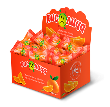 Monzhar candies and chewing gum. Production of sweets in Ukraine