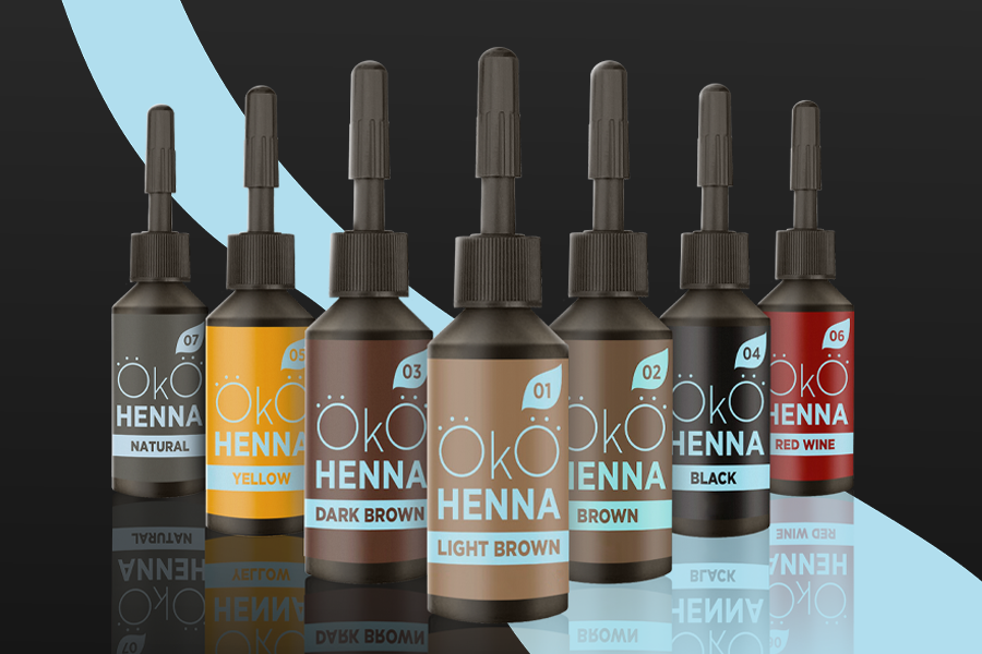 Henna for Eyebrow Dyeing - OKO Lash&Brow online store