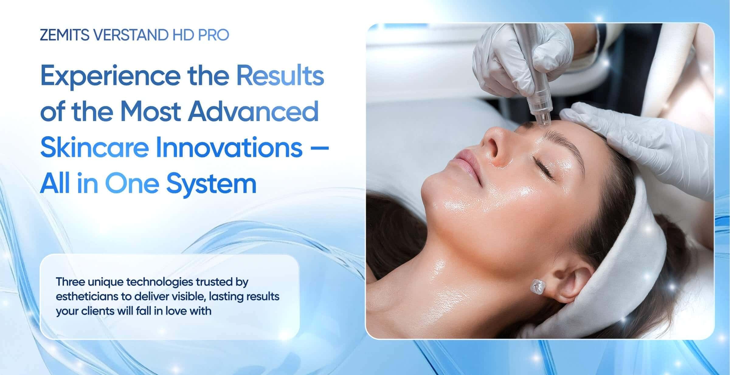 Zemits Verstand HD Pro High-Tech 8-in-1 HydroDiamond® Platform | Esthetic Spa Equipment for sale