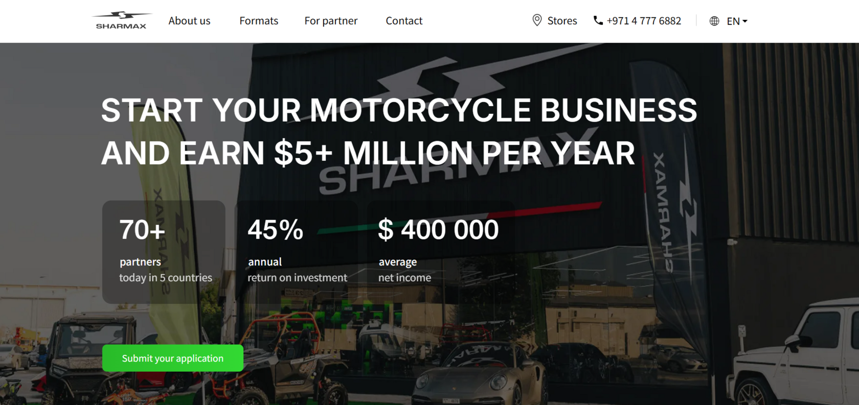 Start a Motorcycle Business That Makes Millions| Sharmax Motors