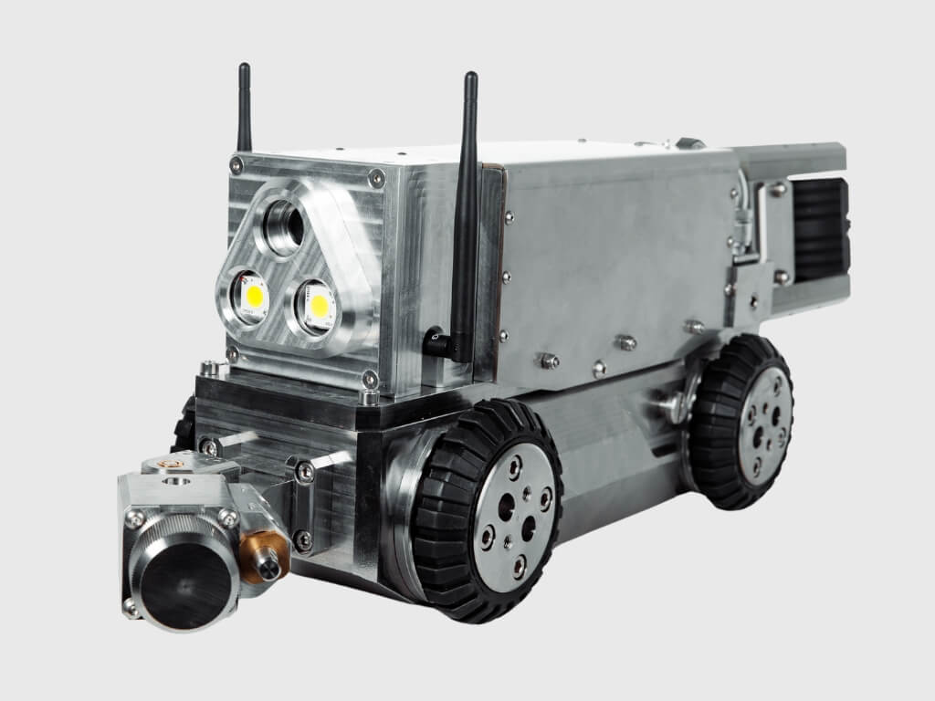 Pipe Robot SIGMA HD-LR to Inspect Extra Long Distances