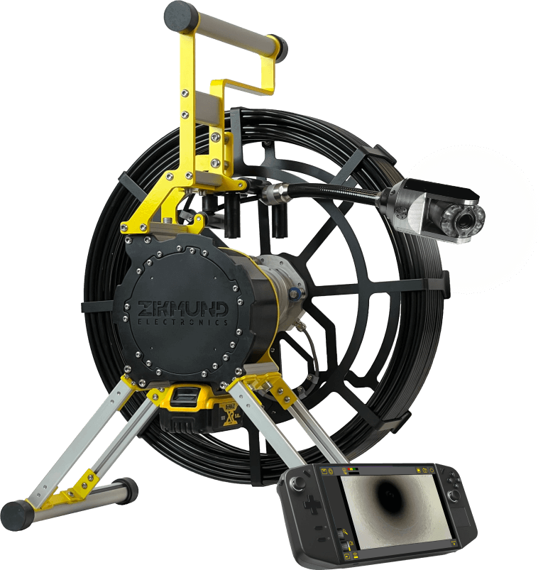 Pan and Tilt Sewer Inspection Camera TechWorm