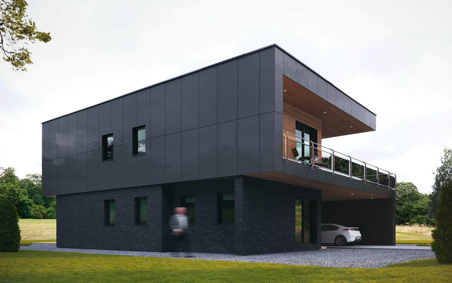 Prefabricated bigger home kit - S-Home - 1851 ft² / 172 m²