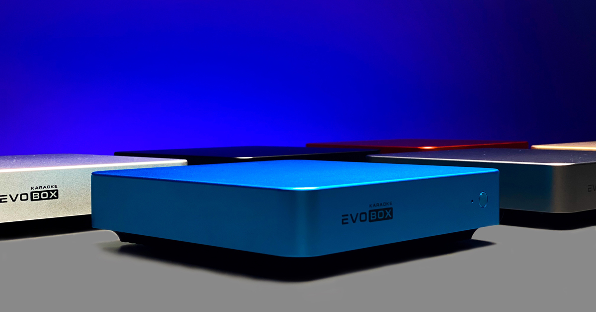 Karaoke system for home EVOBOX Ocean by Studio Evolution
