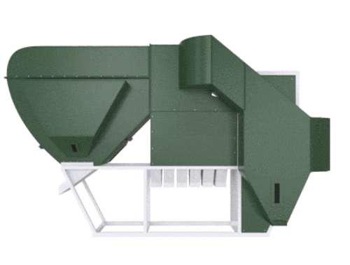 Aerodynamic grain separators of ІSМ