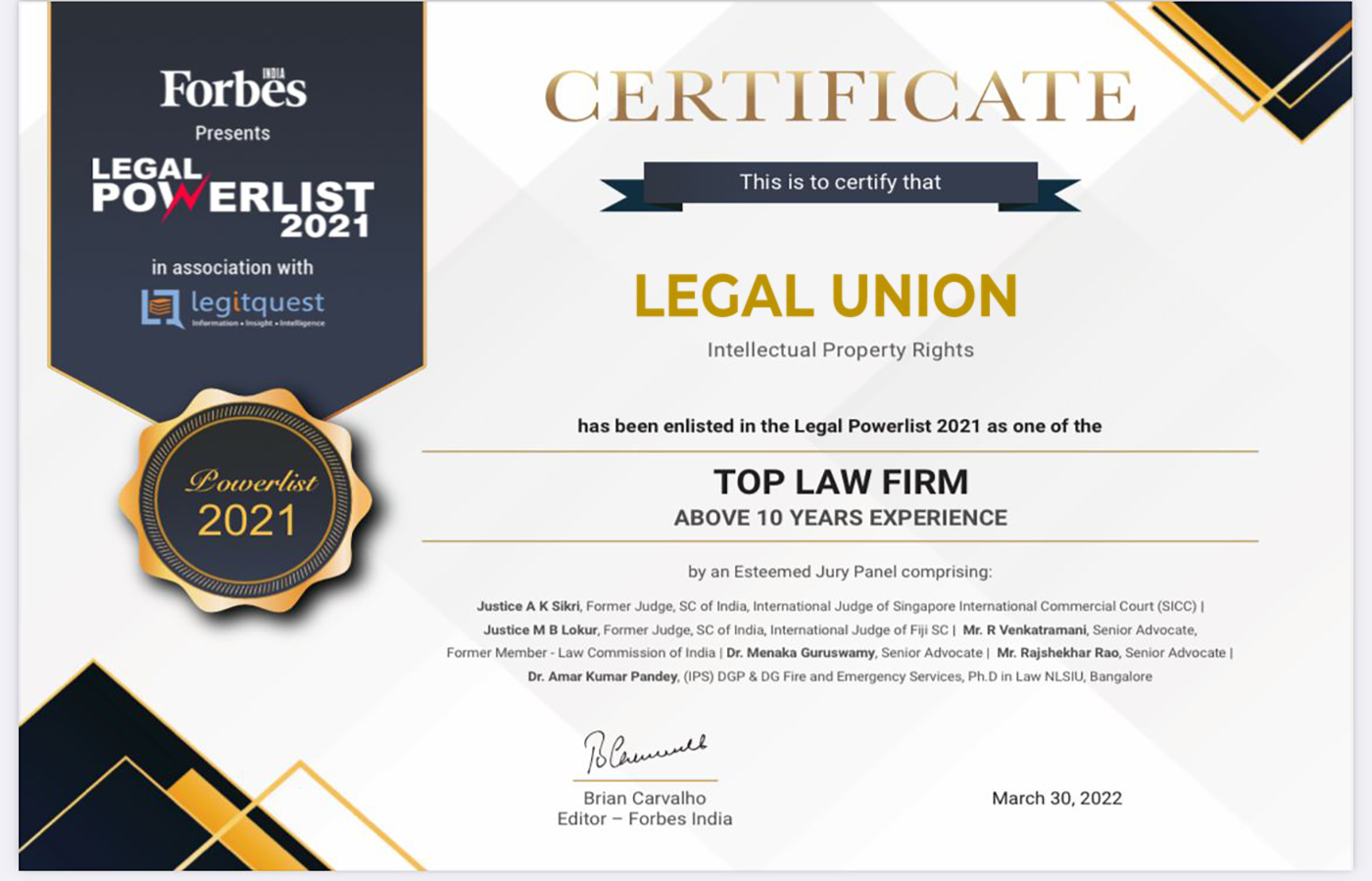 LEGAL UNION | Help with returns