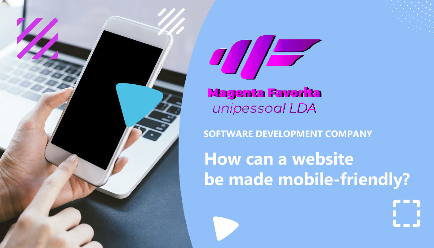 Importância da versão móvel do sítio Web Magenta Favorita Portugal