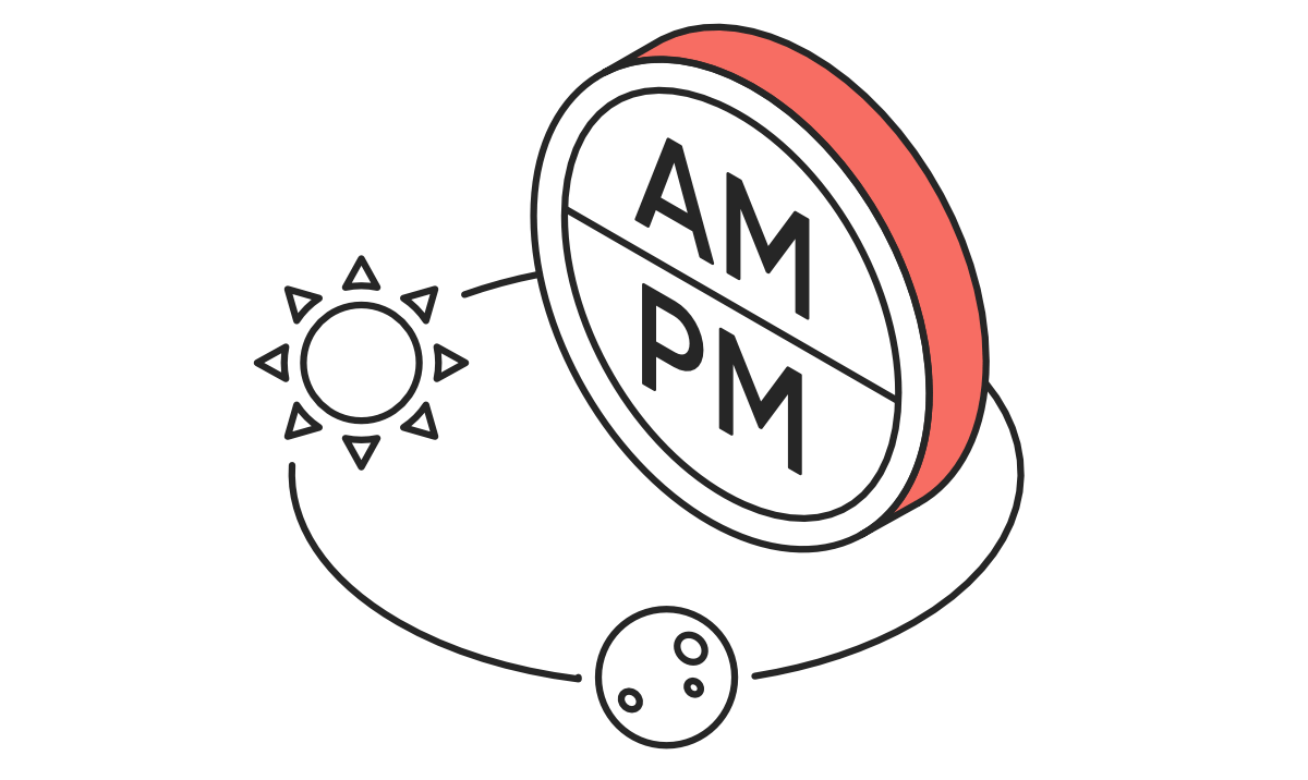 AM і PM: вчимося визначати час