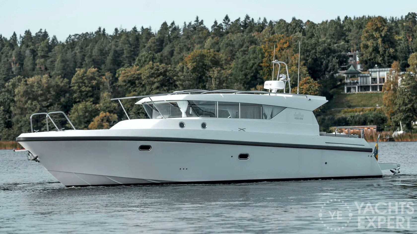 Шведский катер Delta 400 SW 2023 года| Катер с каютой и туалетом ...