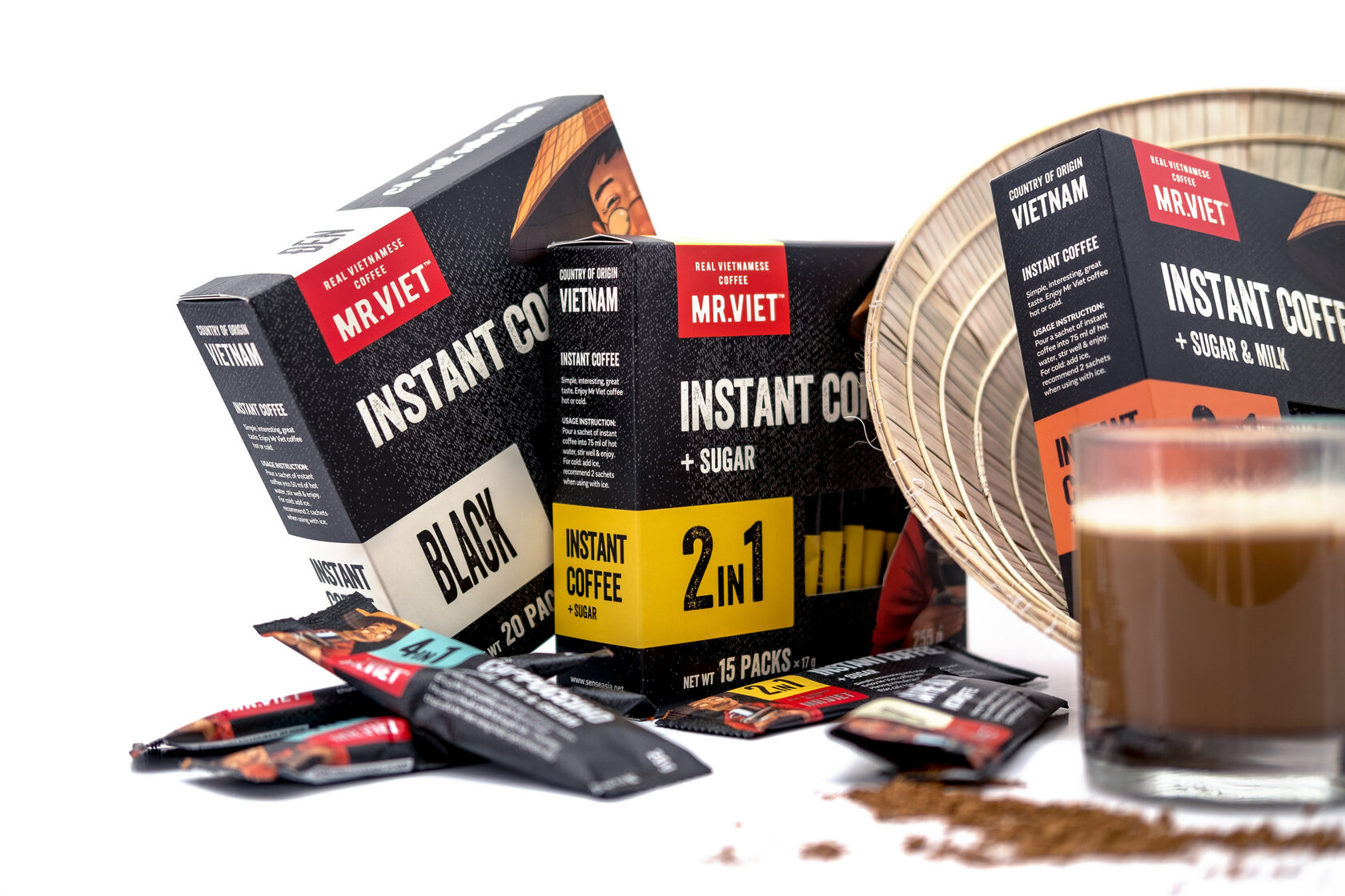 Vietnamese Instant Coffee Packs – Wholesale