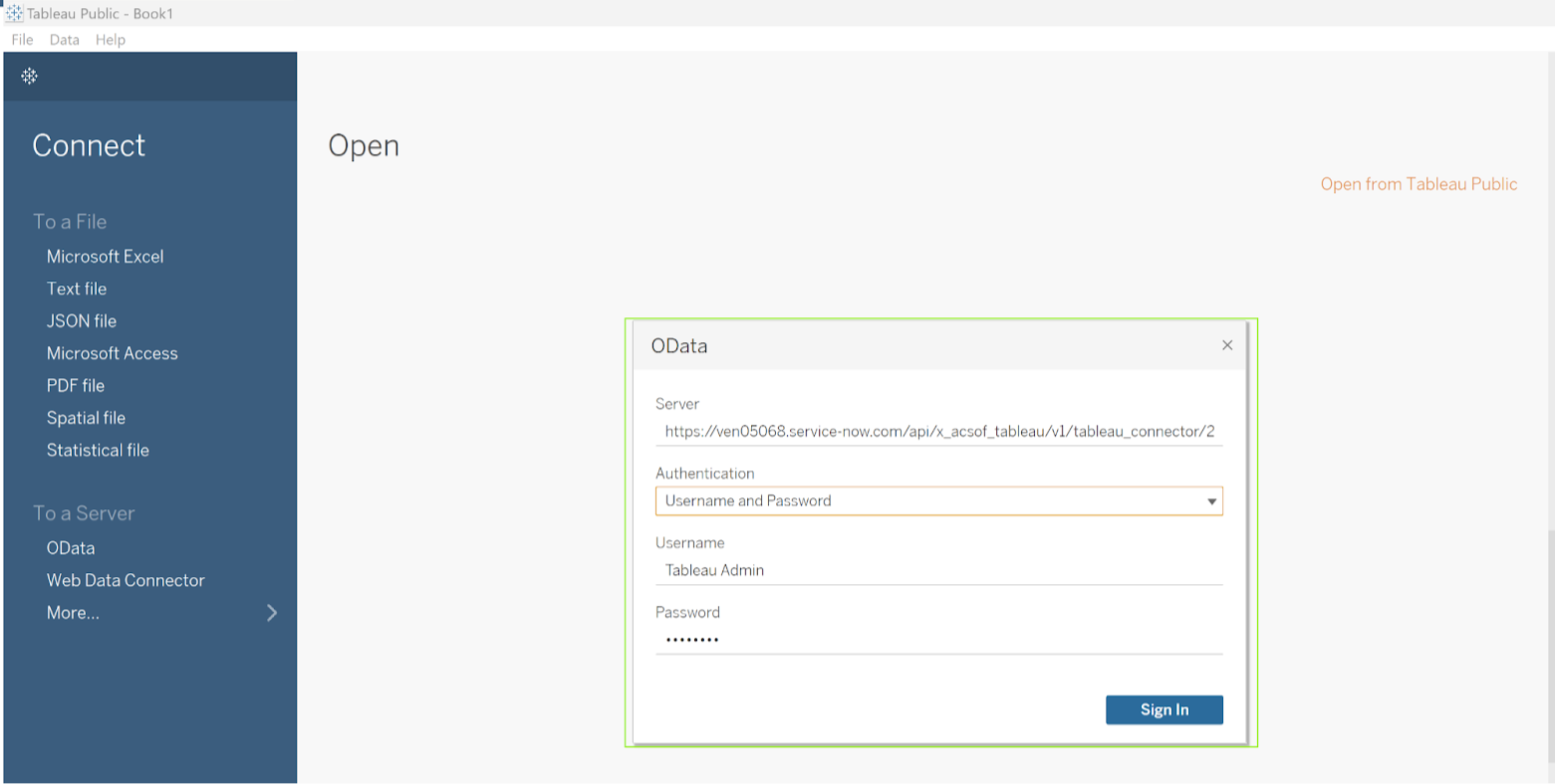 ServiceNow Tableau Integration: How to Connect Tableau to ServiceNow