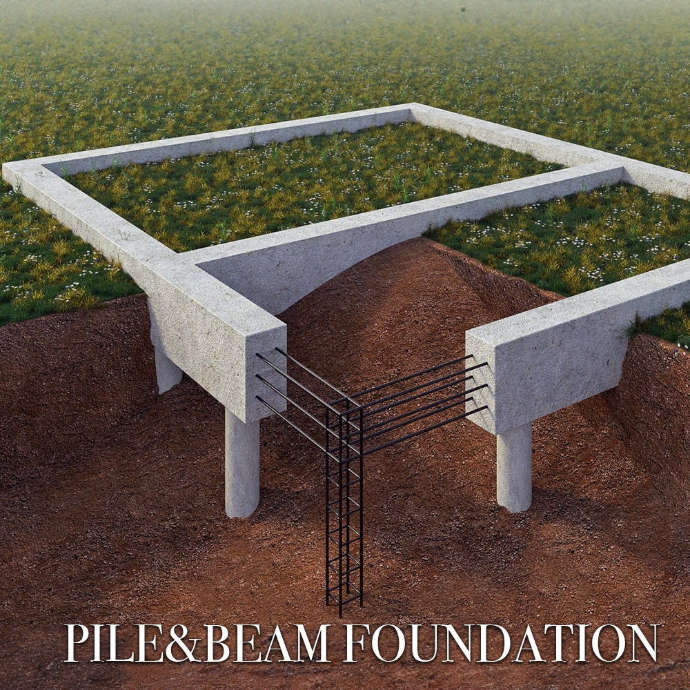 Types of Foundations for a Prefabricated Log House