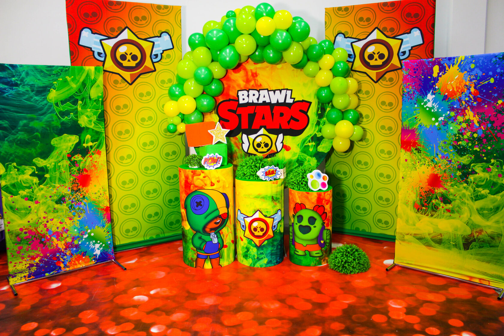 Brawl Stars theme for birthday party in Dubai