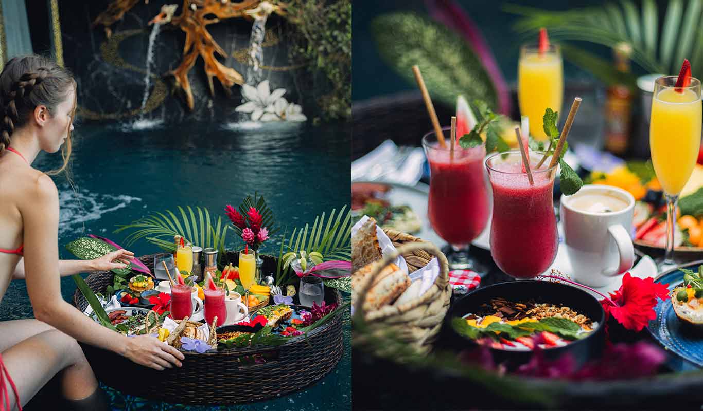 Private Floating Breakfast at Makanda By The Sea - A Romantic ...