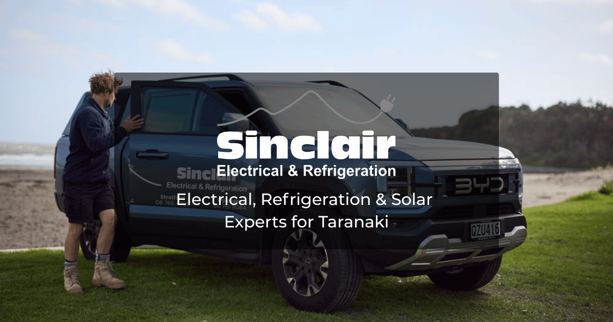About Sinclair Energy – Taranaki's Electrical & Solar Specialists