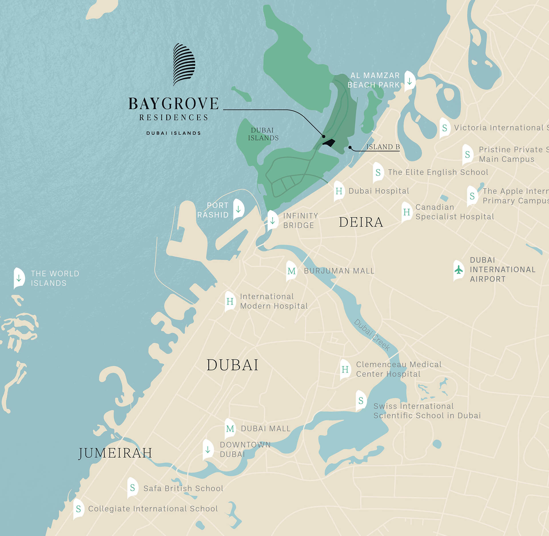 Bay Grove Dubai Islands by Nakheel. Luxury Waterfront Residences