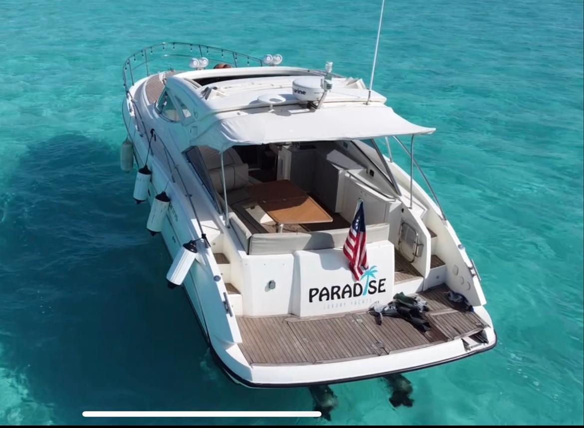 43ft Azimut Atlantis All-inclusive yacht in Cancun