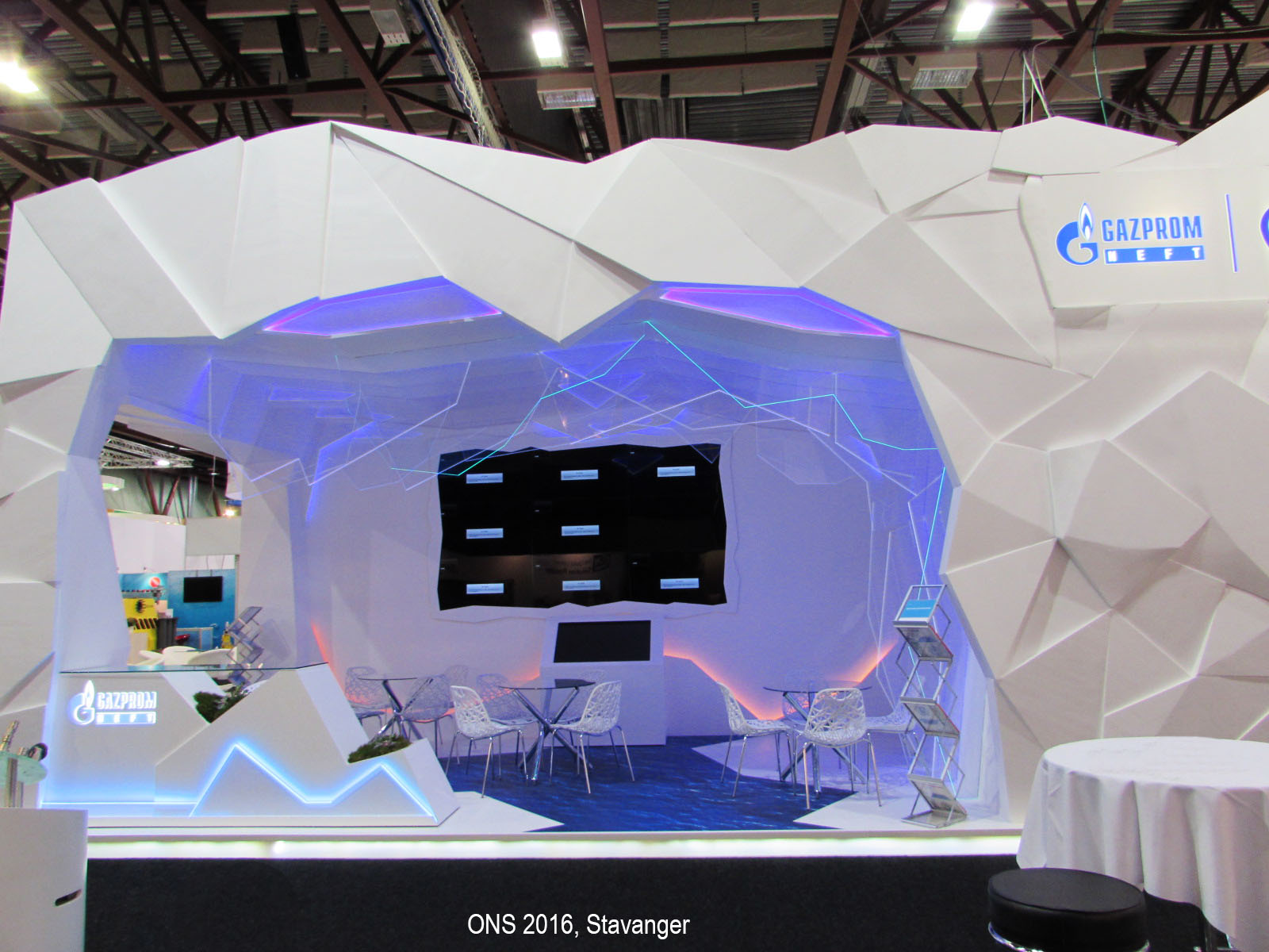 GAZPROMNEFT Exhibition Stand by Remarkable FZE