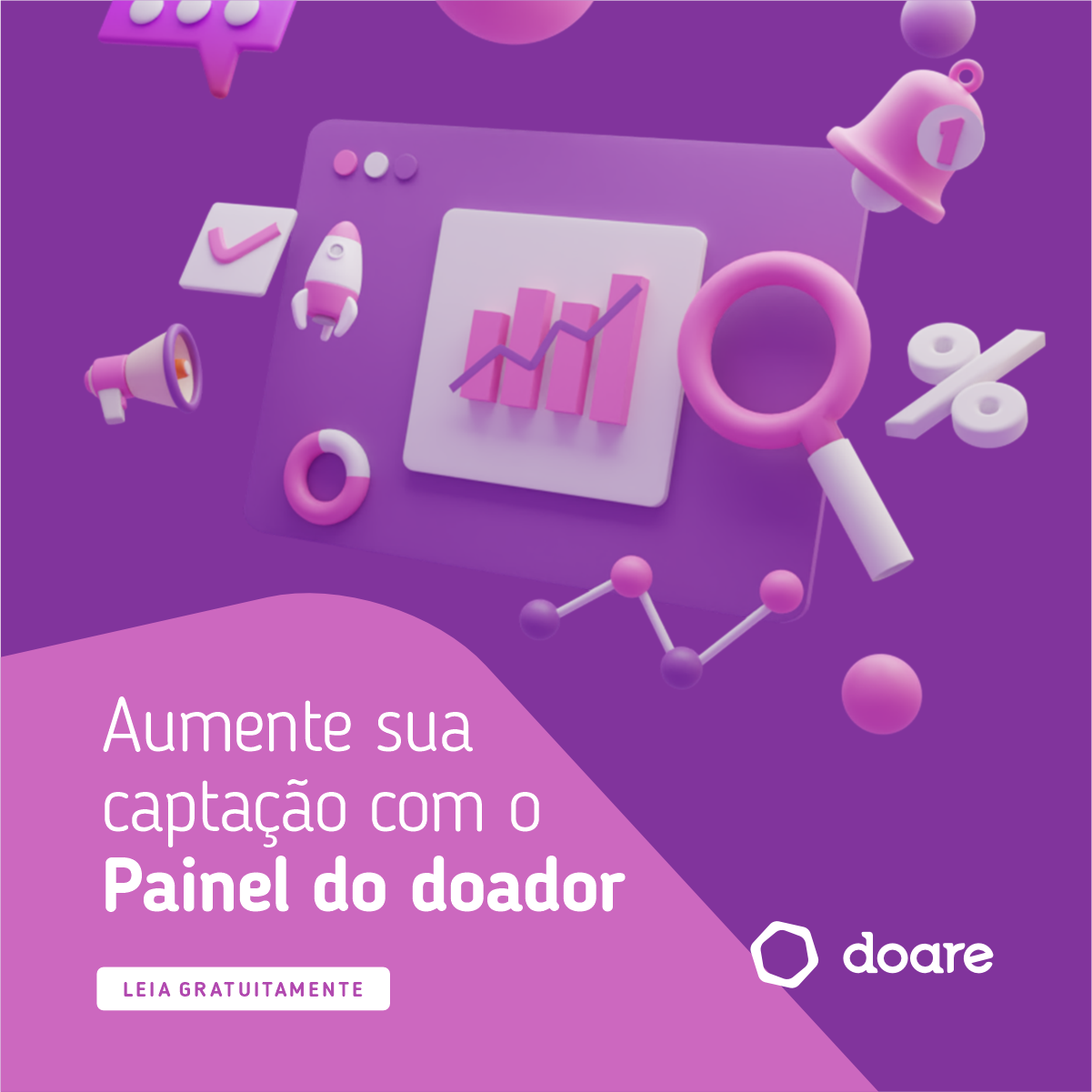 Novidades Doare: aumente sua captação com o Painel do doador