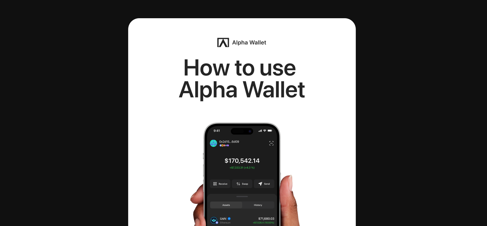 DEX Crypto Wallet on Telegram - Alpha DEX