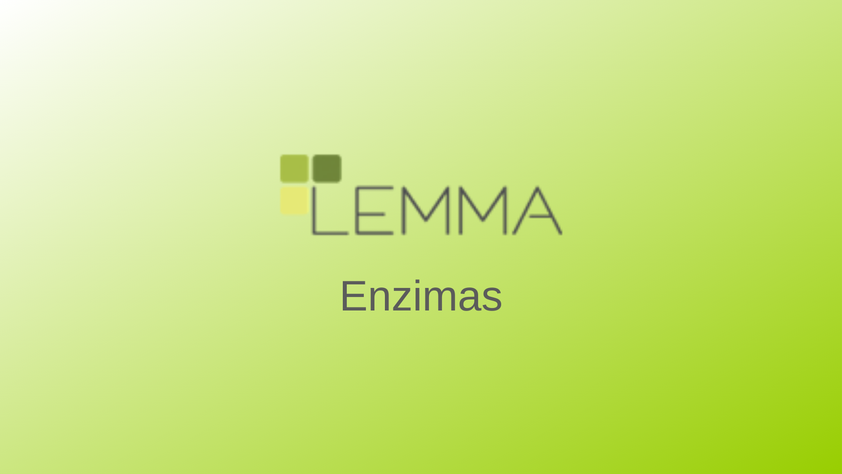 Enzimas | LEMMA Supply