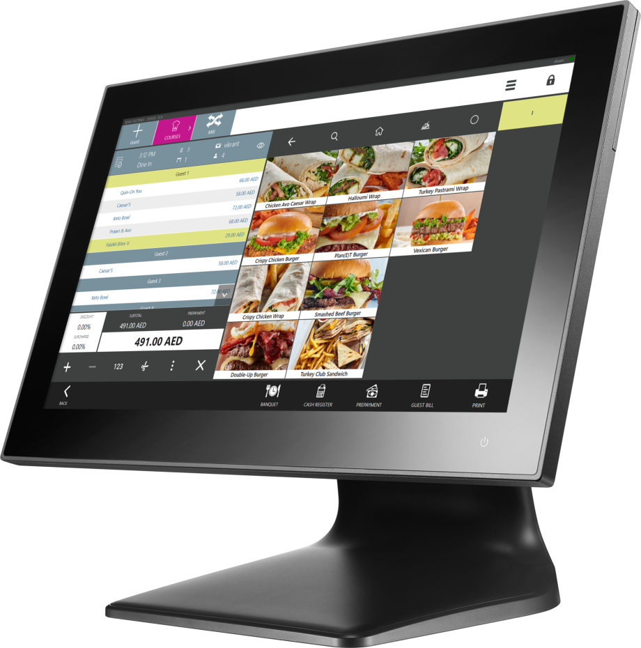 All-in-One POS for Fast Food Restaurant