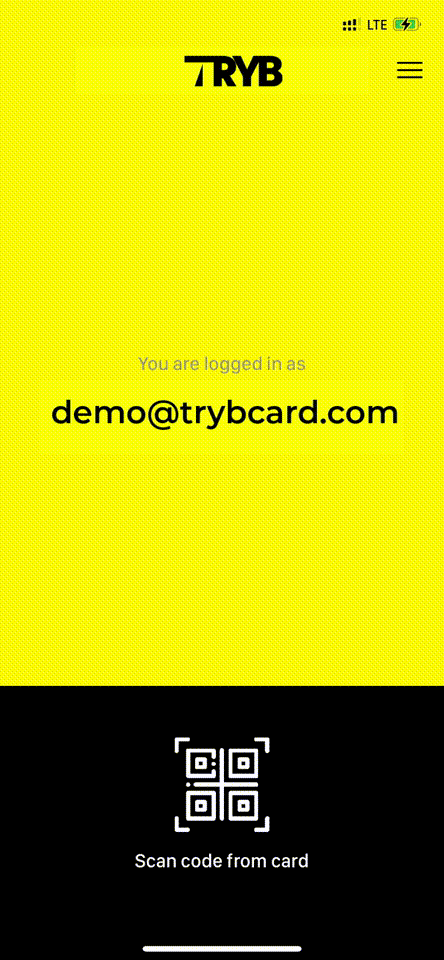 Digital loyalty card creator for SMB's | TRYB Loyalty