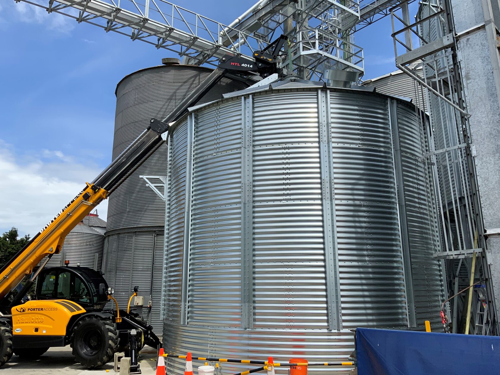 Зерновий елеватор - Силос | Delta Engineering