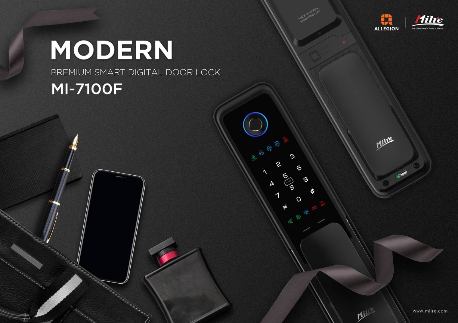 美樂 MILRE MI-7150電子鎖